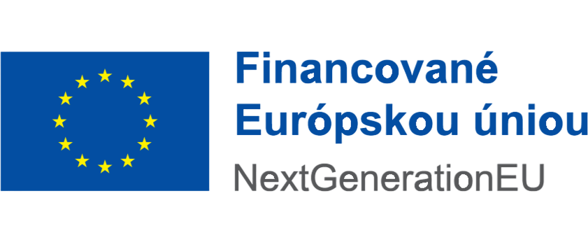 Financované Európskou úniou - NextGenerationEU
